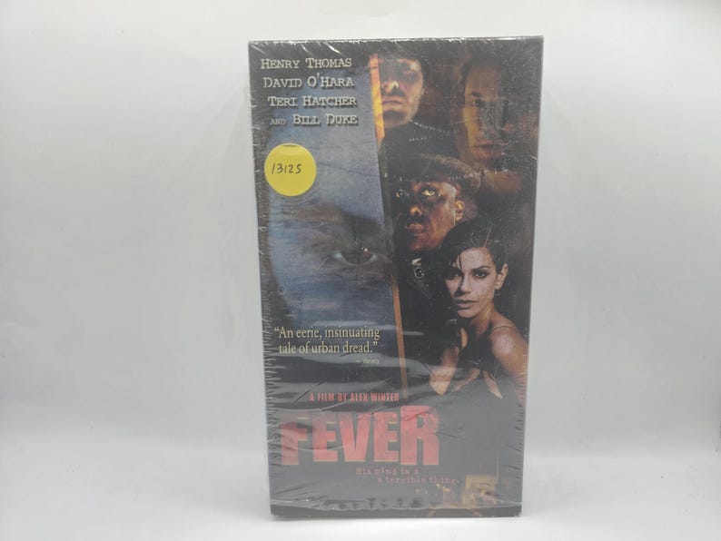 Fever VHS Movie Henry Thomas David O'hara Teri Hatcher Videocassette ...