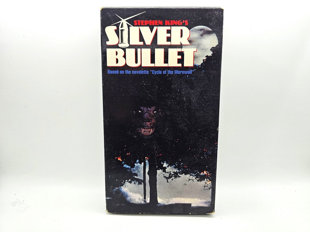 Silver Bullet VHS Movie Vintage Stephen King Videocassette Cycle of the ...