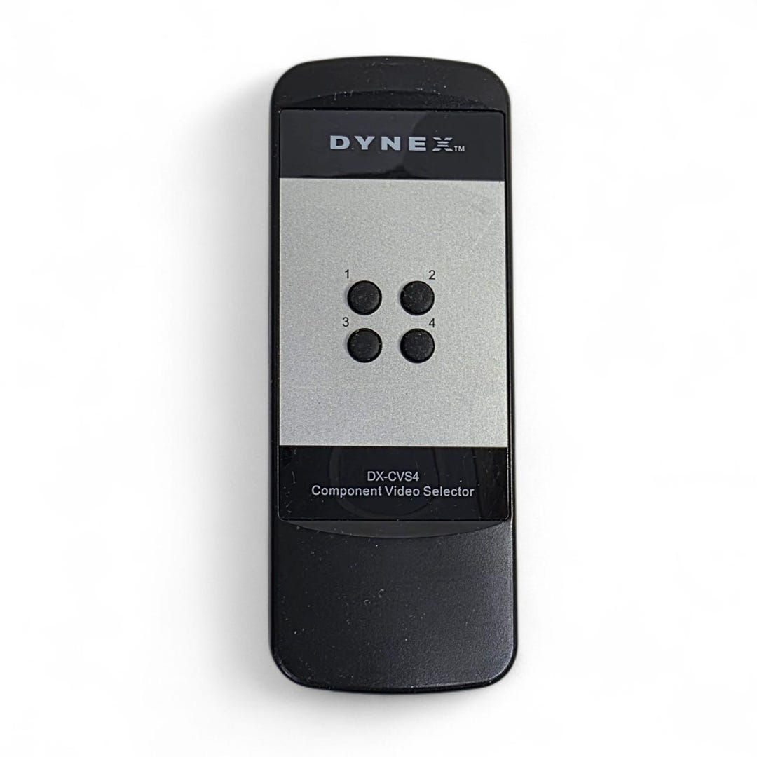 DYNEX DX-CVS4 Component Video Selector Remote Control Black - Etsy