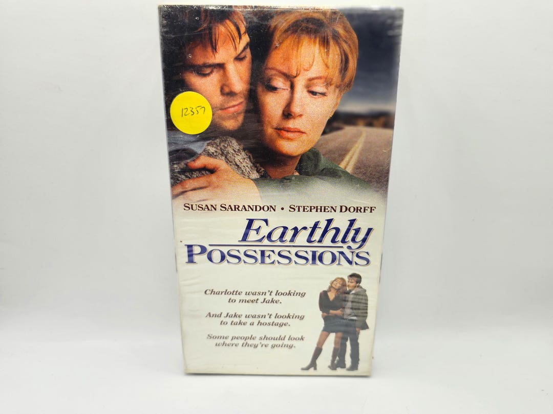 Earthly Possessions VHS Movie Susan Sarandon and Stephen Dorff ...