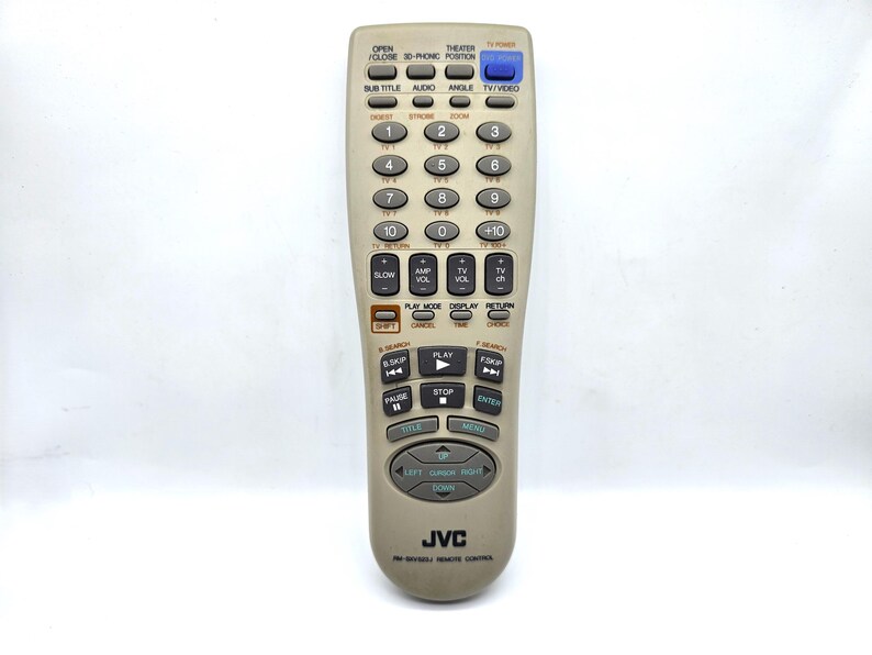 JVC System Remote Control TV / Video Dvd Theater Postition Model RM ...