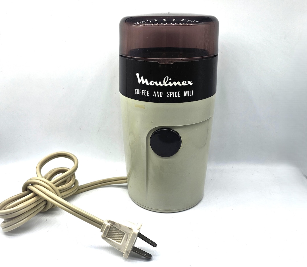 Vintage Moulinex Coffee Grinder and Spice Mill Model 505 Kitchen Food ...