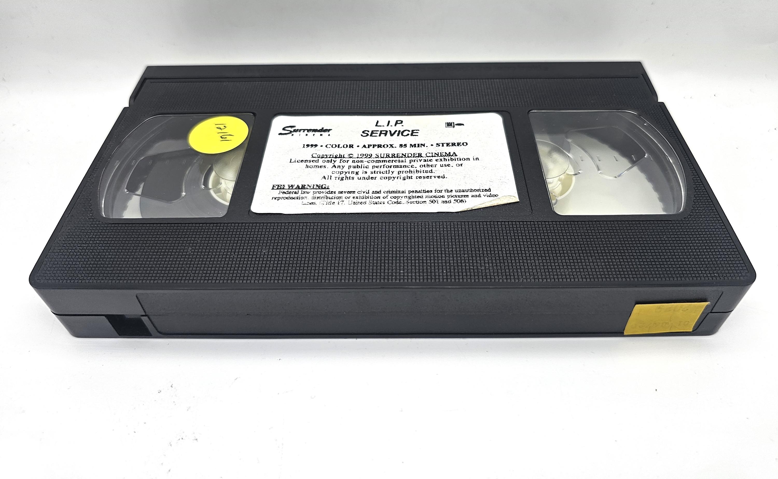 Lip Service VHS Tape Movie Rare Vintage Videocassette Former Rental - Etsy