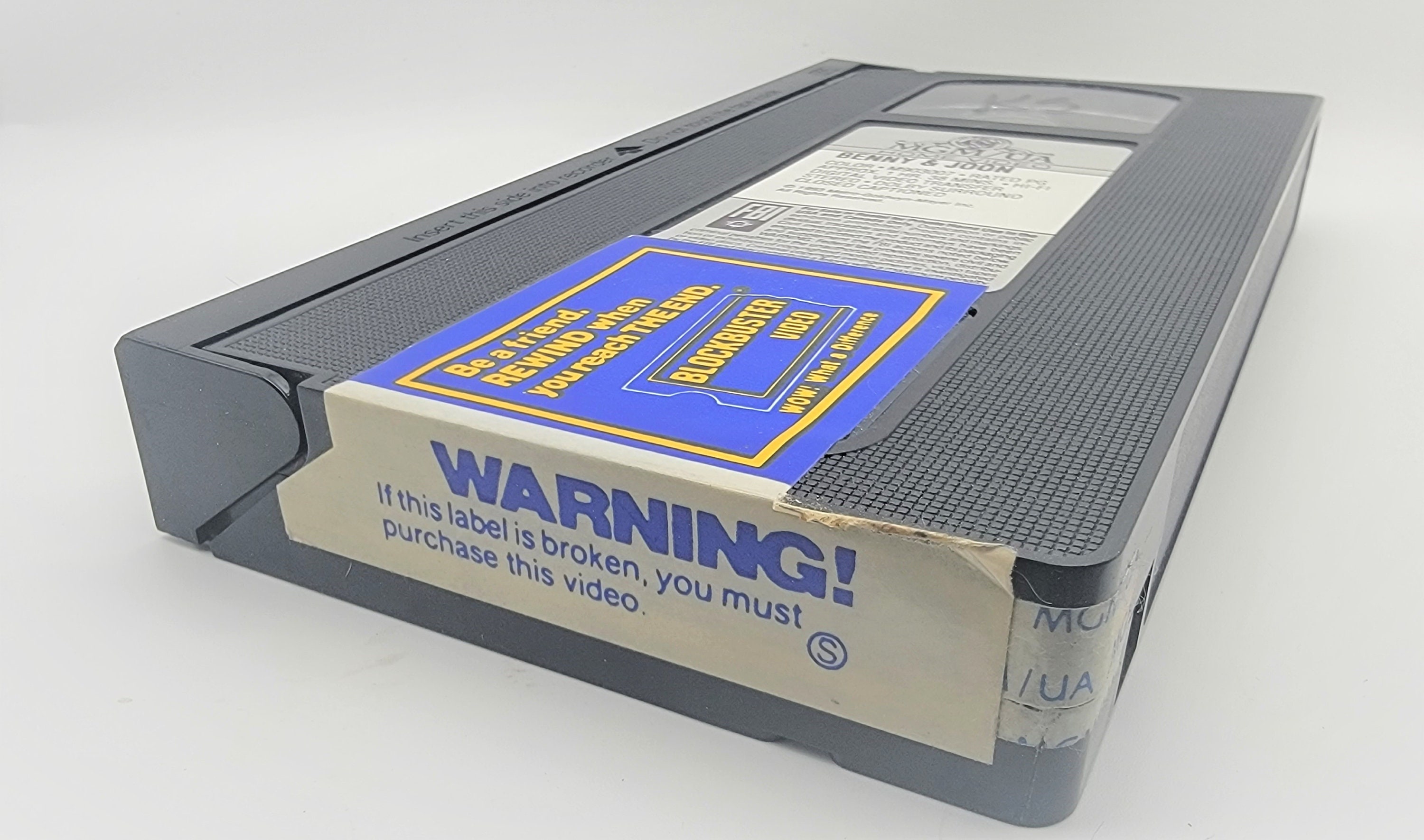 Benny & Joon VHS Movie Former Blockbuster Rental Videocassette Johnny ...