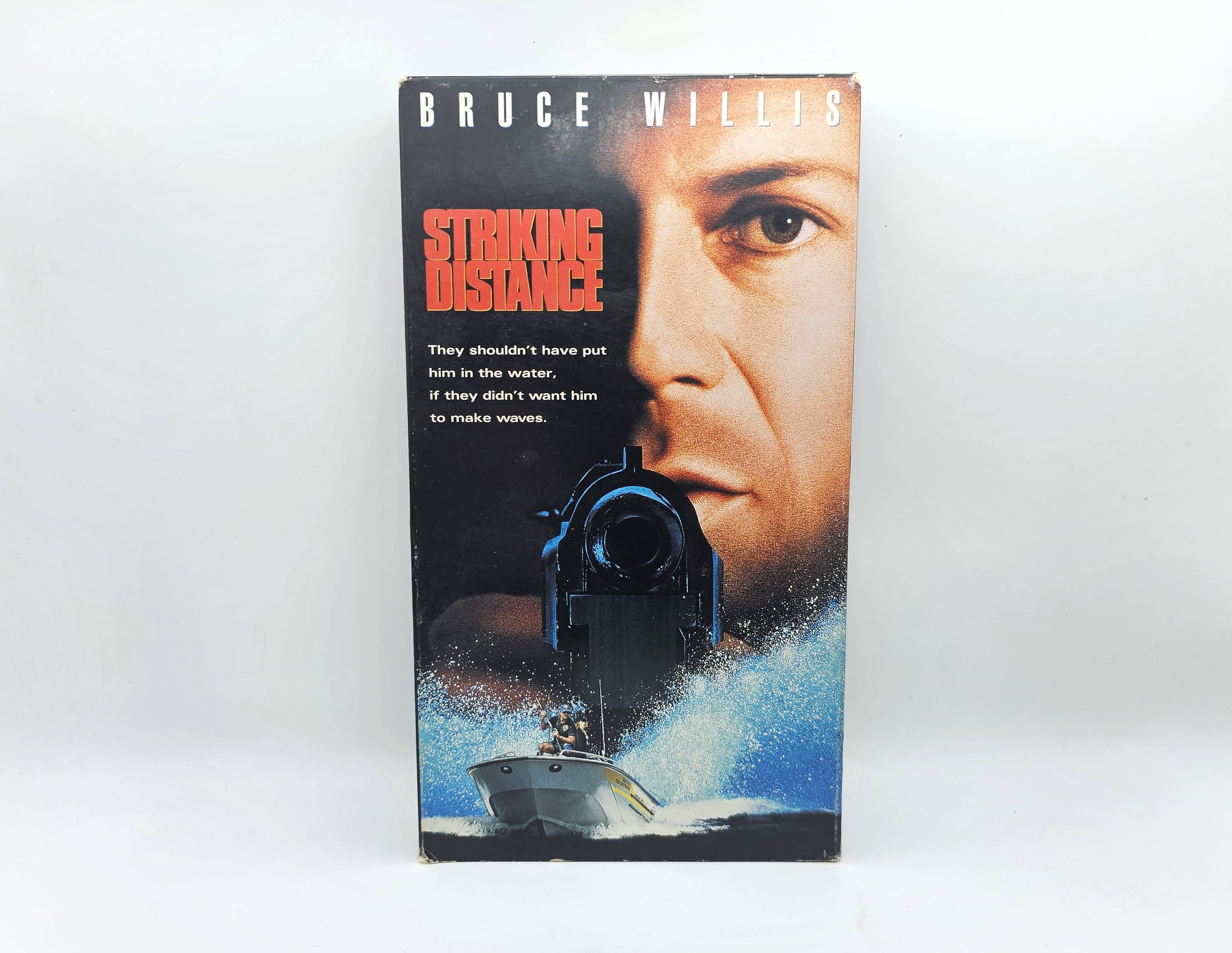 Striking Distance VHS Movie Bruce Willis Sarah Jessica Parker Vintage ...