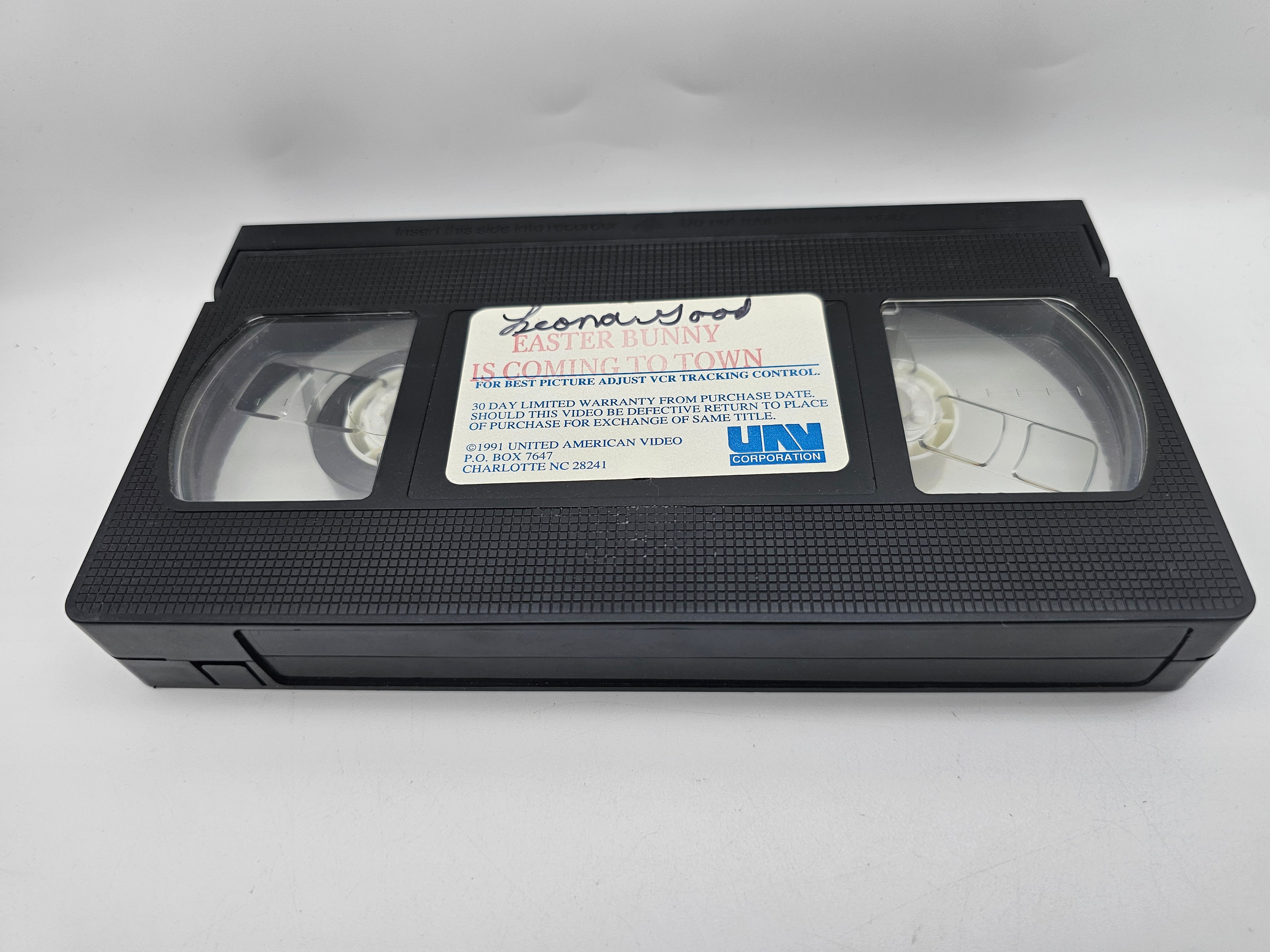 The Easter Bunny in Coming to Town VHS Vintage Animation Cartoon ...