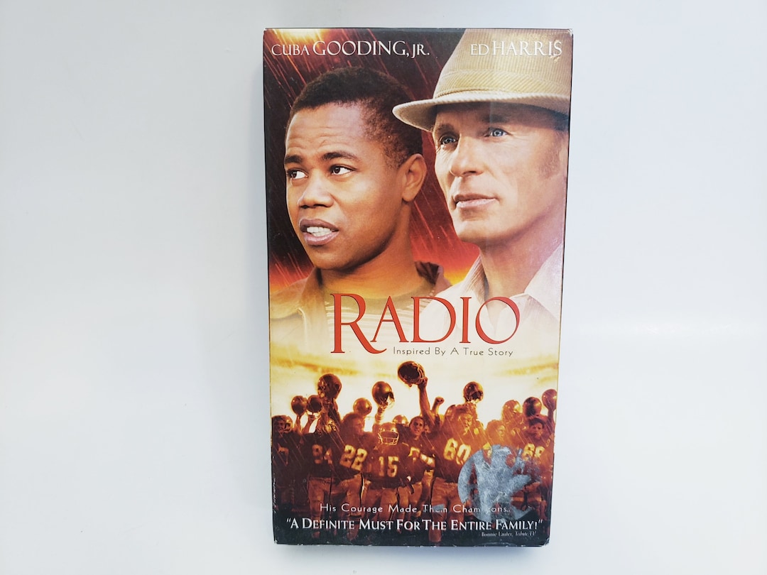 Radio VHS Movie Cuba Gooding Jr Ed Harris Story of Robert 'radio ...