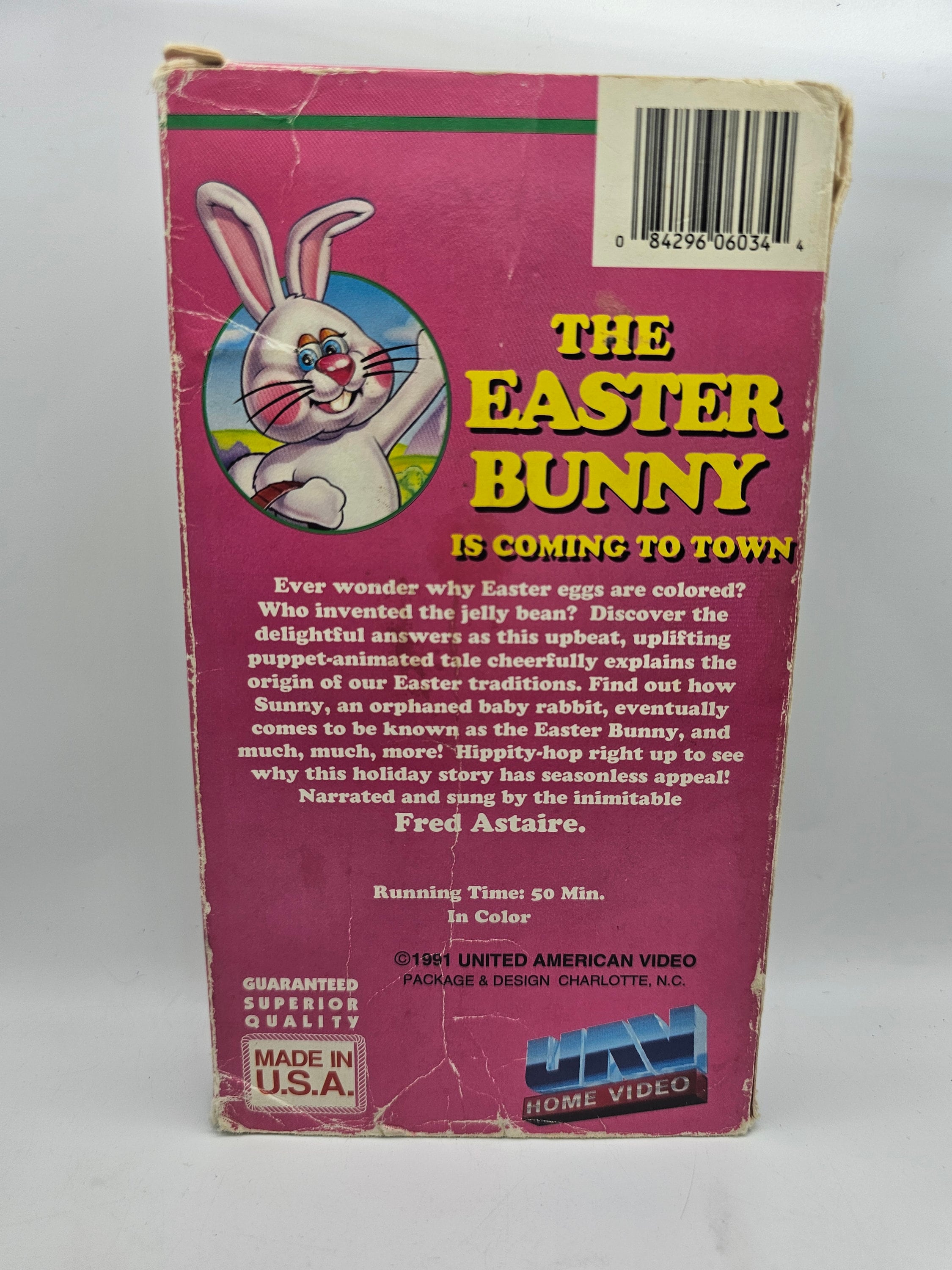 The Easter Bunny in Coming to Town VHS Vintage Animation Cartoon ...