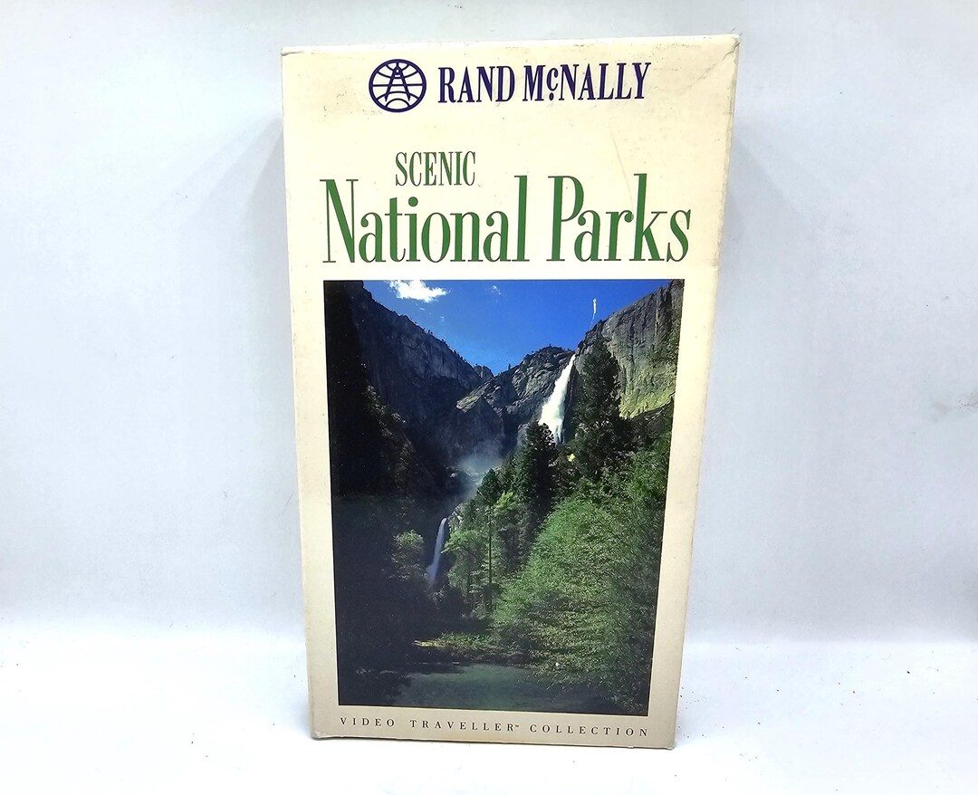 Scenic National Parks VHS Vintage Rand Mcnally Video Traveller ...