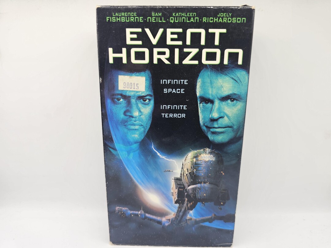Event Horizon VHS Movie Vintage Laurence Fishburne Videocassette Home ...