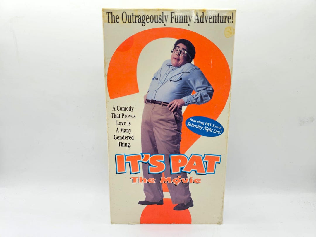 It's Pat VHS the Movie SNL Vintage Saturday Night Live Videocassette ...