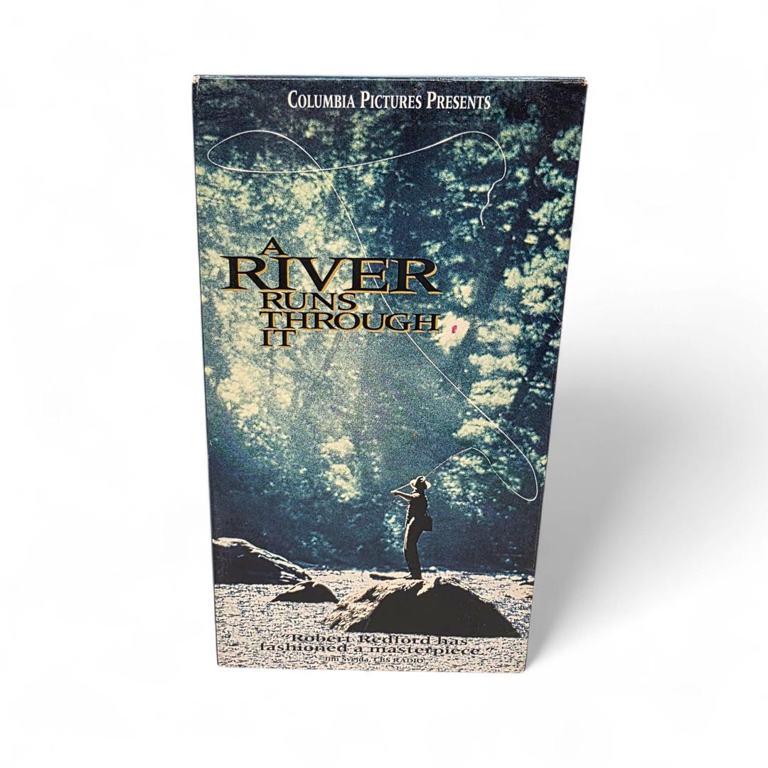 A River Runs Through It VHS Movie Vintage Robert Redford Videocassette ...
