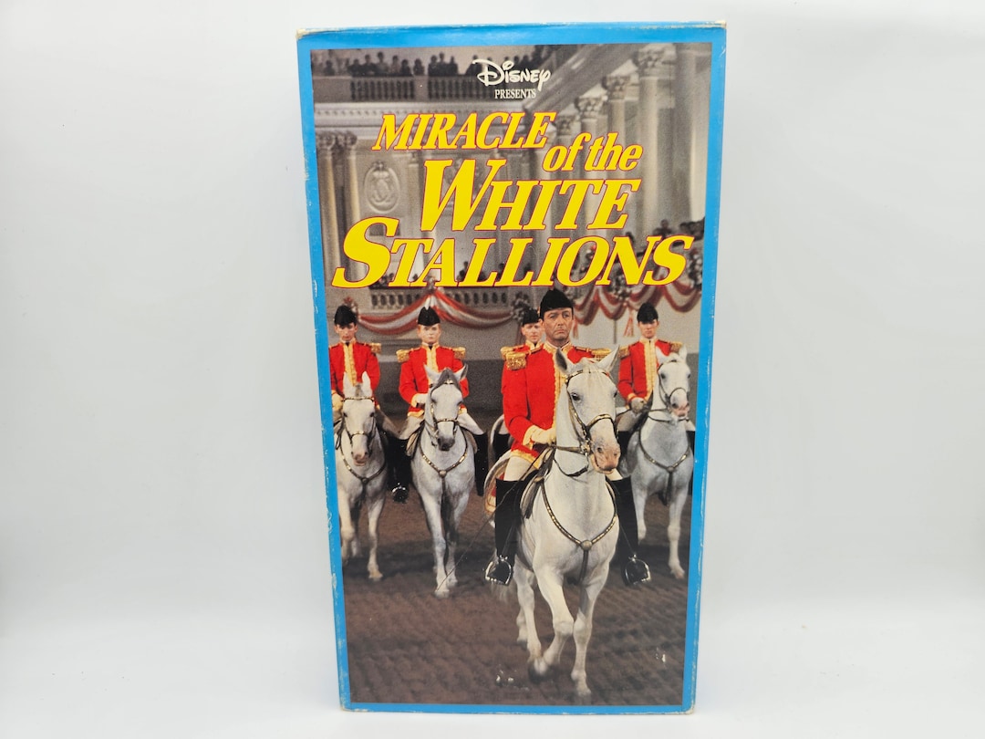 Miracle of the White Stallions VHS Movie Vintage Disney Home Video - Etsy
