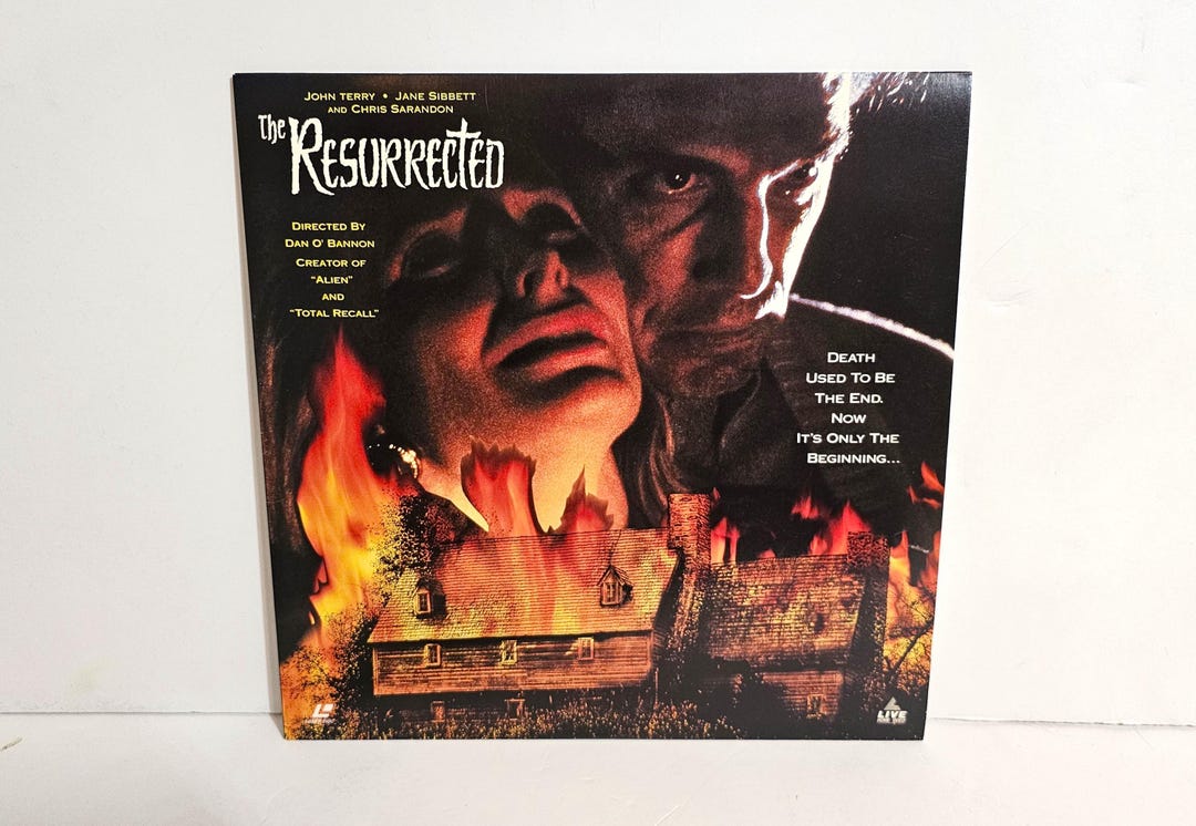 The Resurrected Laserdisc Movie Vintage HP Lovecraft Horror Extended ...