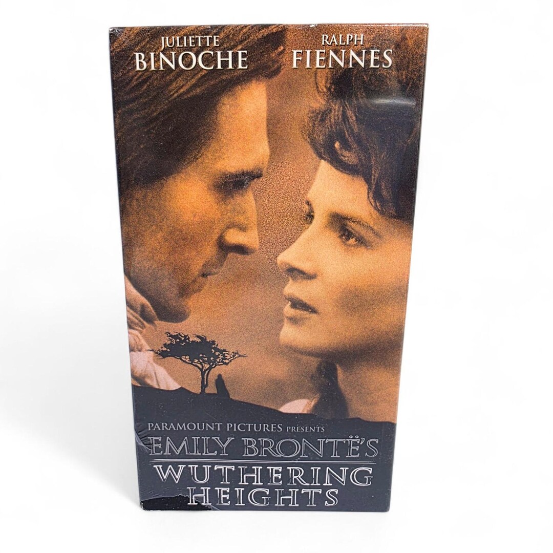 Emily Brontë's Wuthering Heights VHS NEW Sealed Ralph Fiennes Movie - Etsy