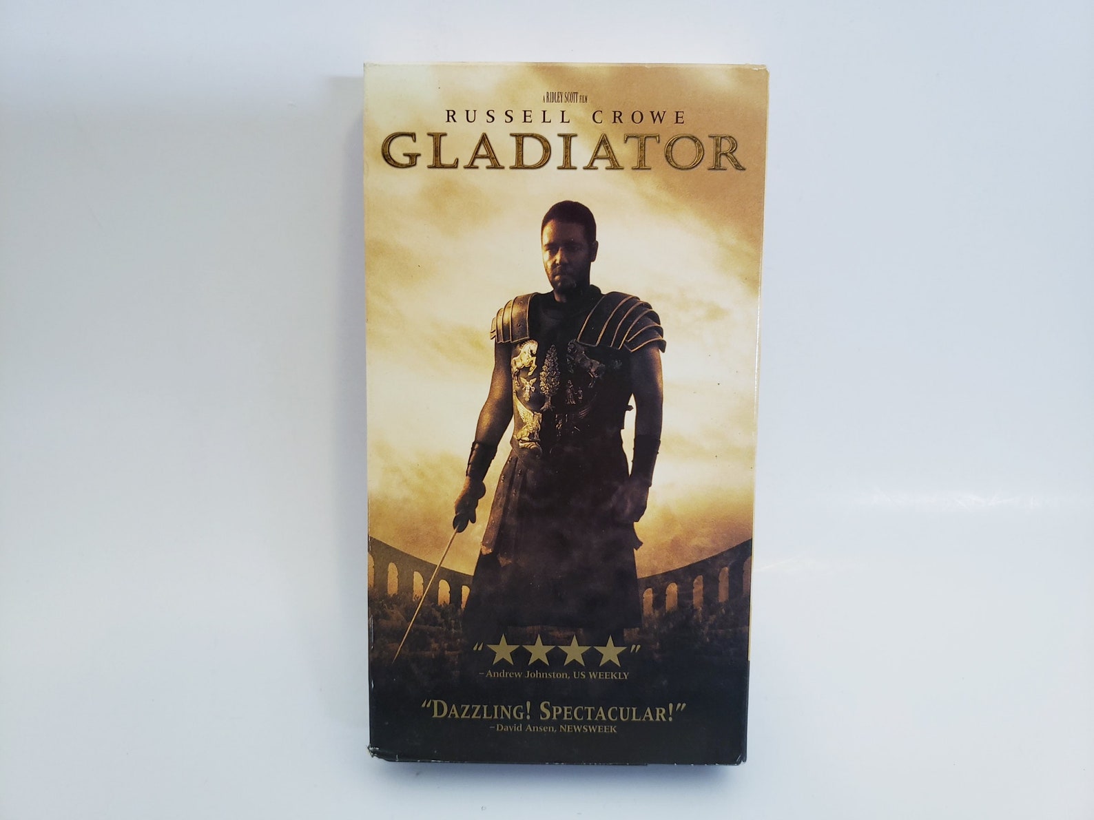 Gladiator VHS Movie Russell Crowe Dreamworks Pictures - Etsy
