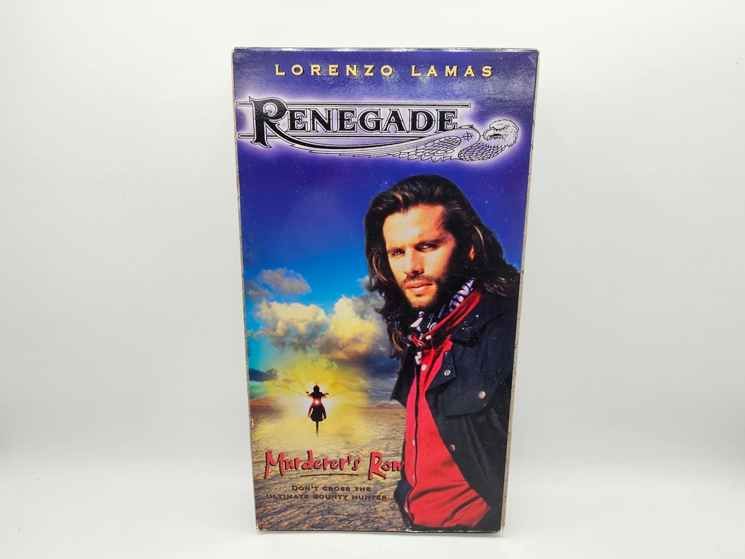 Renegade Murderer's Row VHS Movie Vintage Lorenzo Lamas Videocassette ...