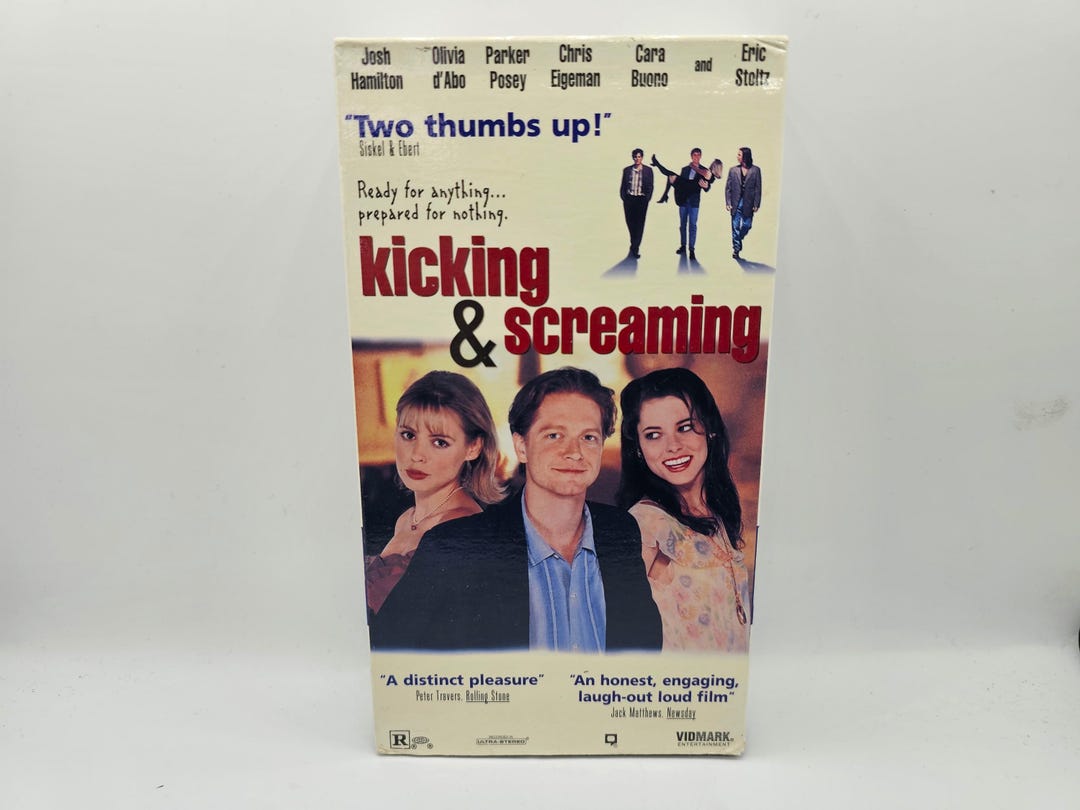Kicking & Screaming VHS Movie Vintage Parker Posey Eric Stoltz Josh ...