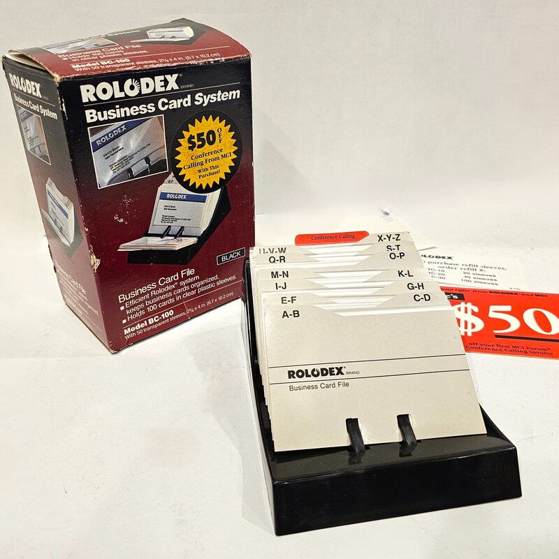 Rolodex - Etsy