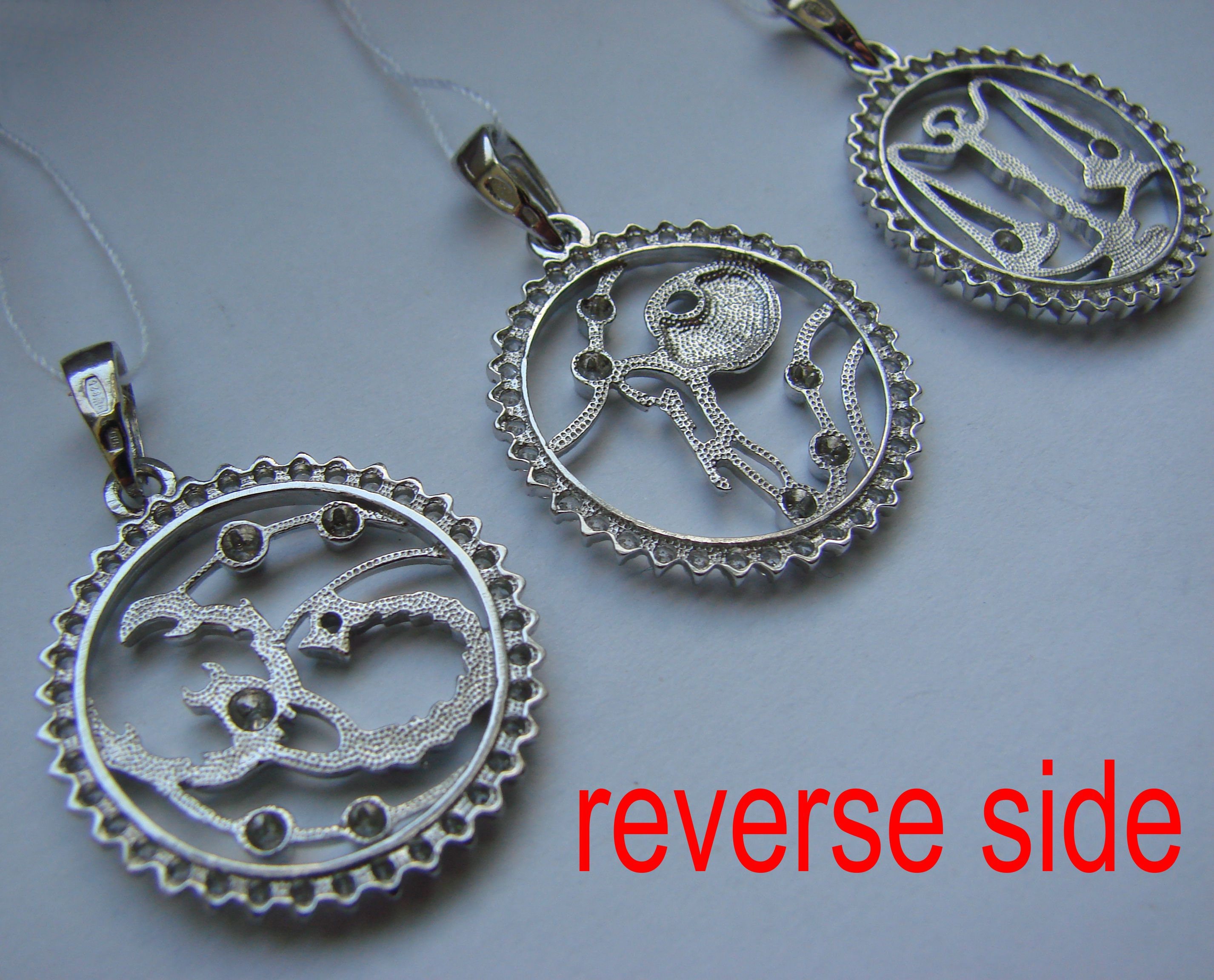 925 Sterling Silver Zodiac Sign Astrology Symbol Pendant Charm | Etsy