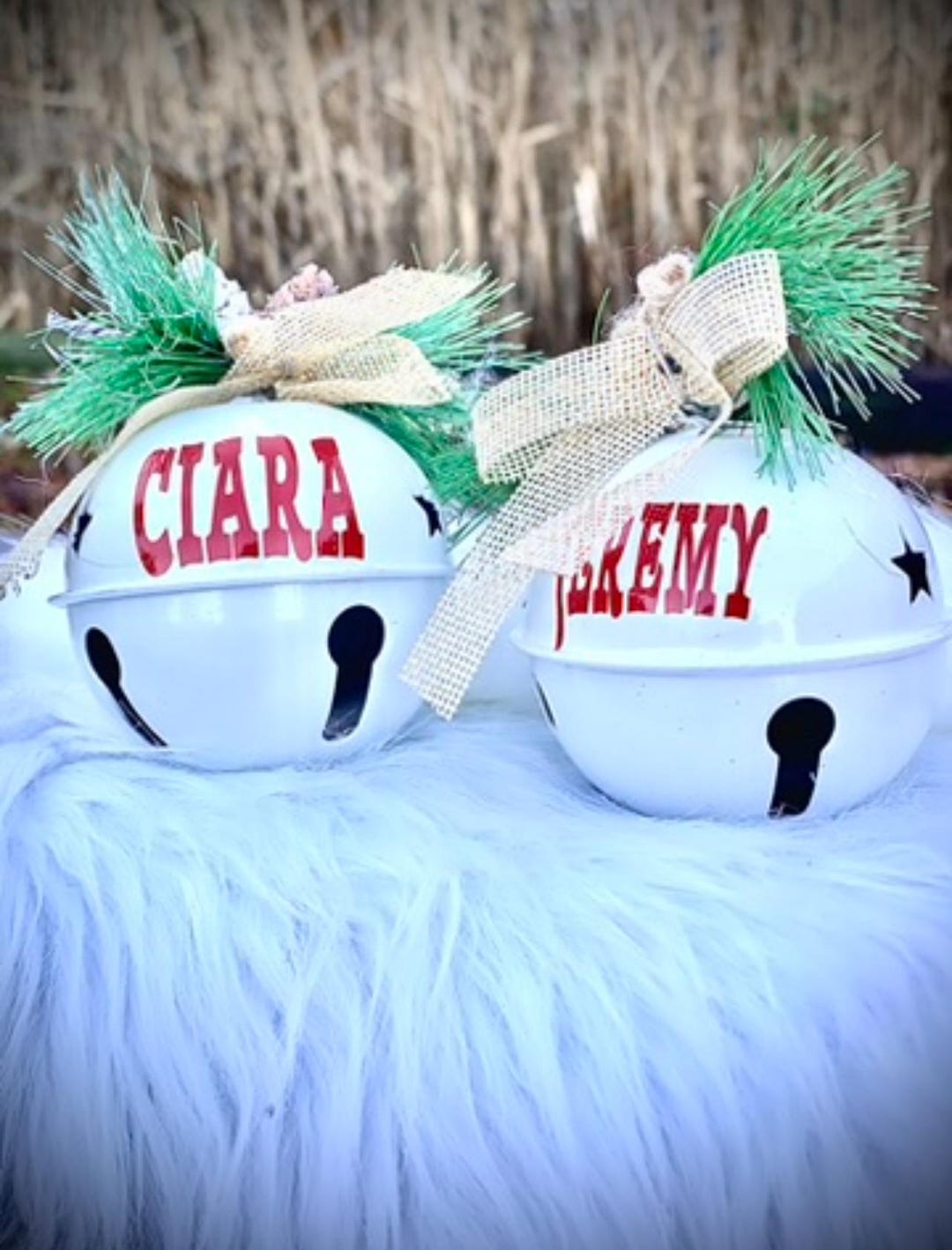 Personalized Christmas Bells - Etsy