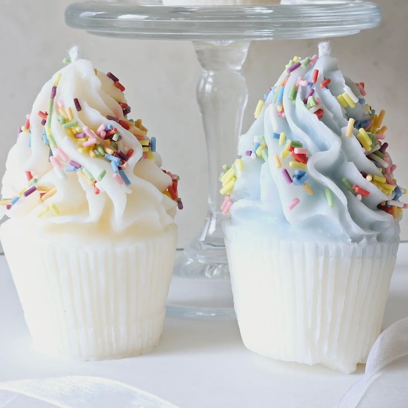 Cupcake Candle - Etsy