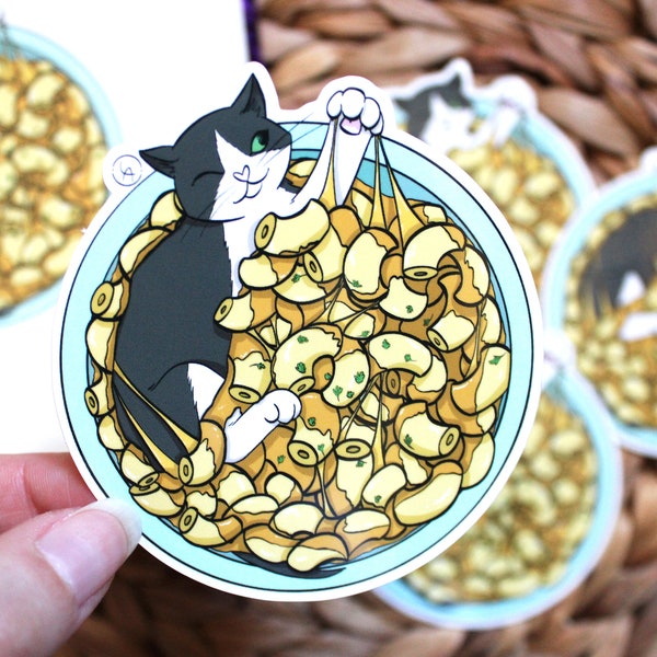 Mac and Cheese Stickers - Etsy