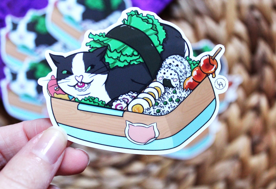 Sticker Bento Cat - Etsy
