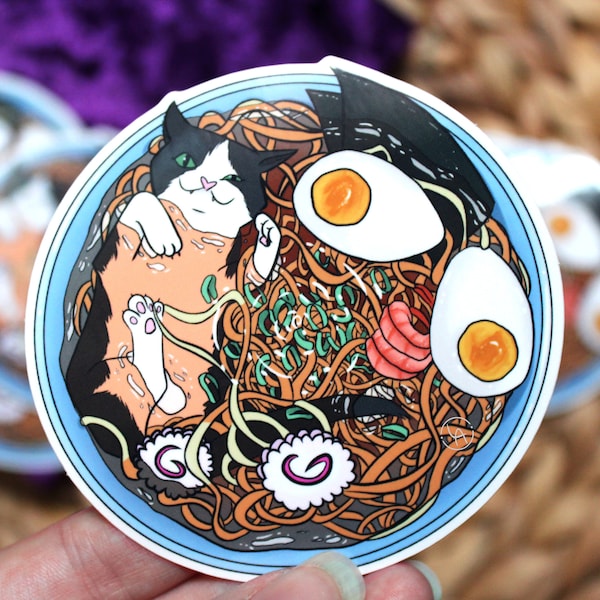 Ramen Stickers - Etsy