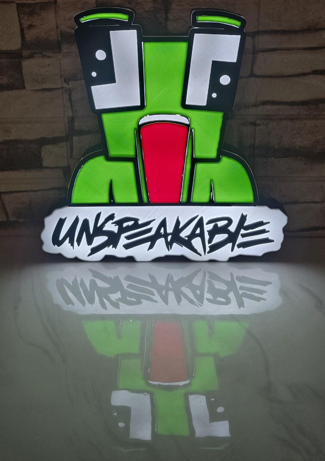 UNSPEAKABLE Led Light Logo/sign - Etsy