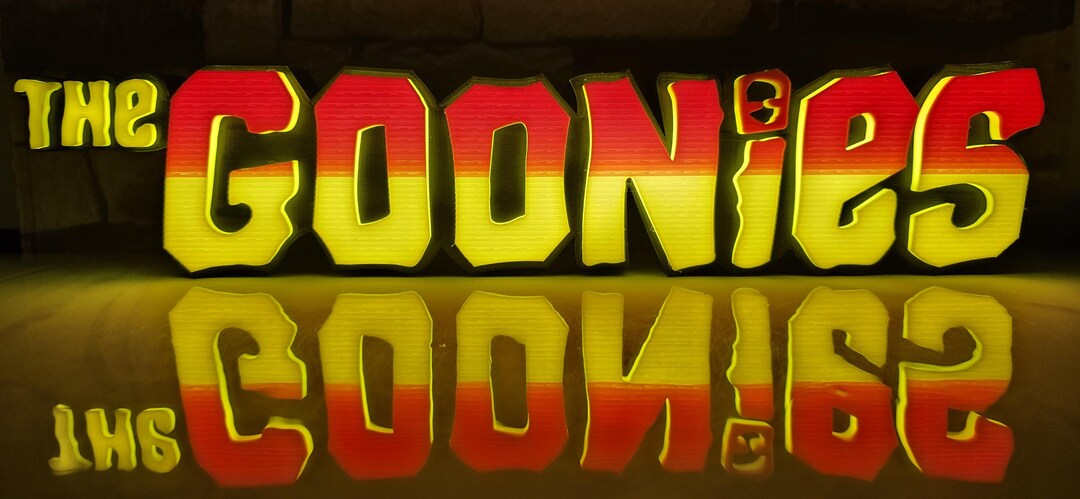 THE GOONIES | Led Light | Logo/sign - Etsy