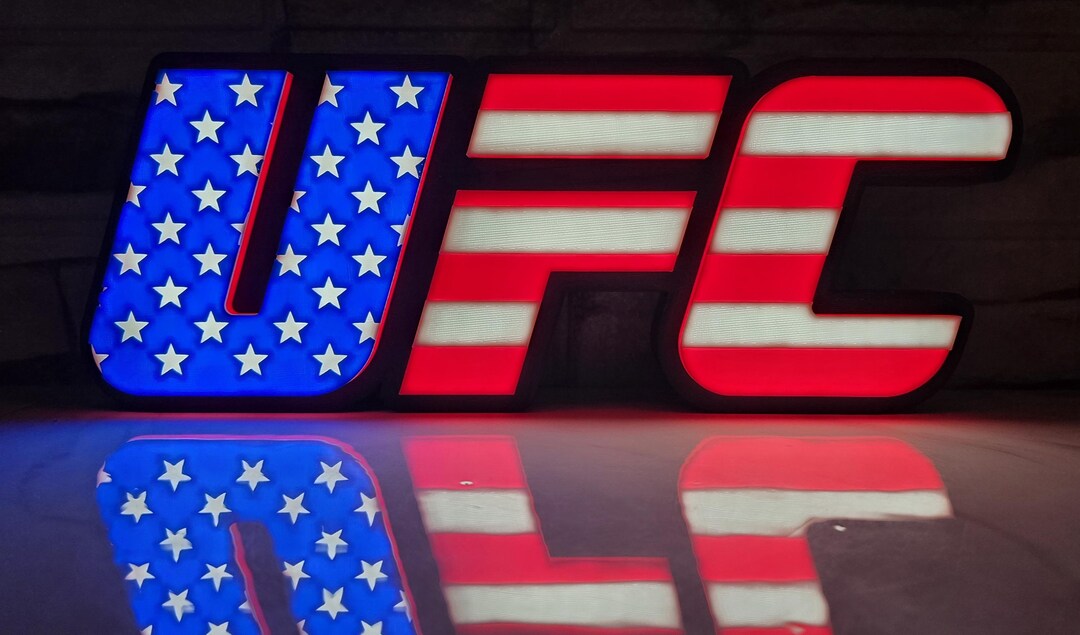 UFC-USA | Lighted LED Sign - Etsy