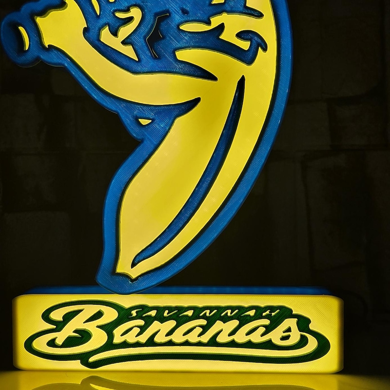 Savannah Bananas Logo Svg - Etsy
