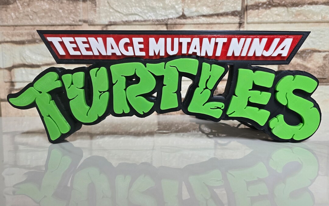 TMNT 3D PRINTED Led Light - Etsy