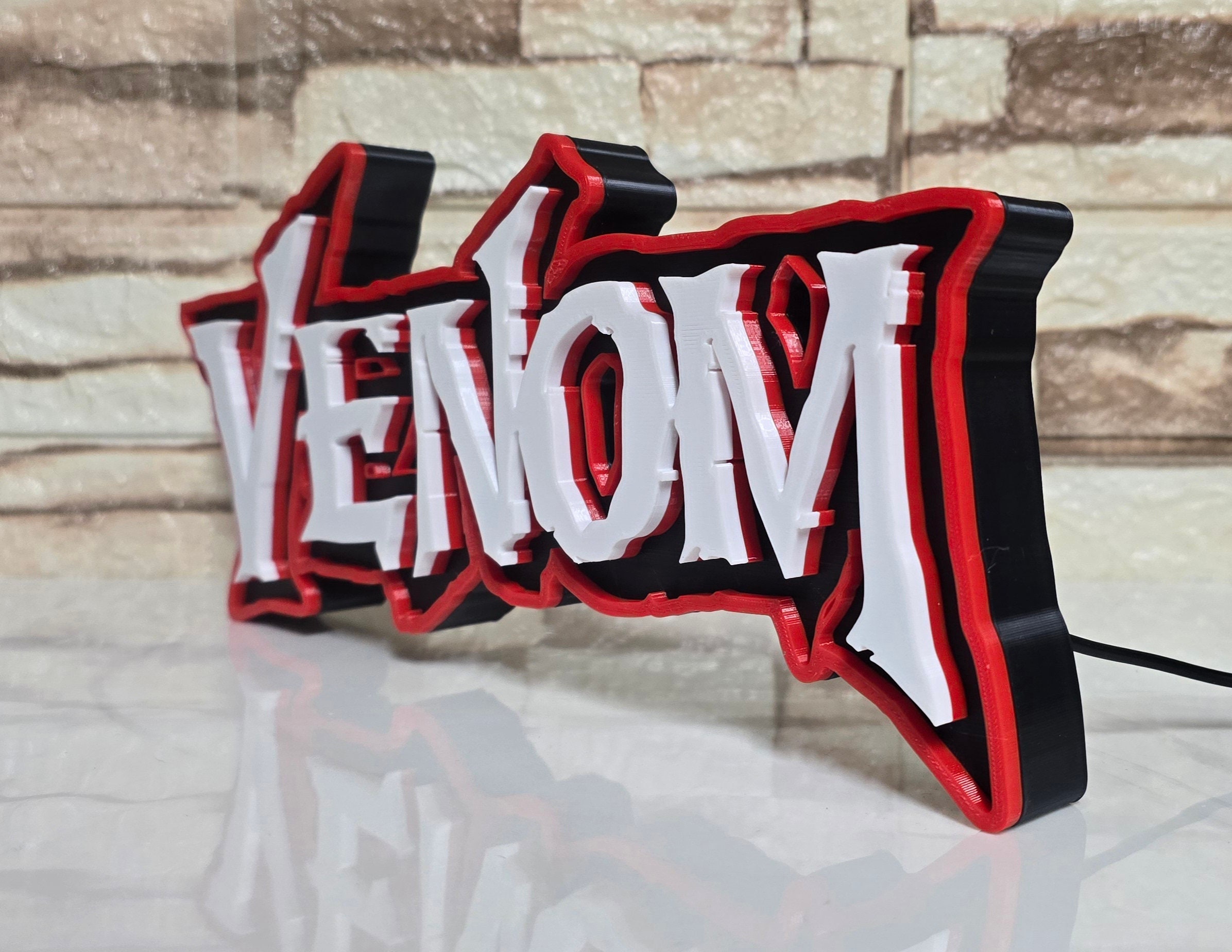 VENOM Led Light Logo/sign Pinball Topper - Etsy