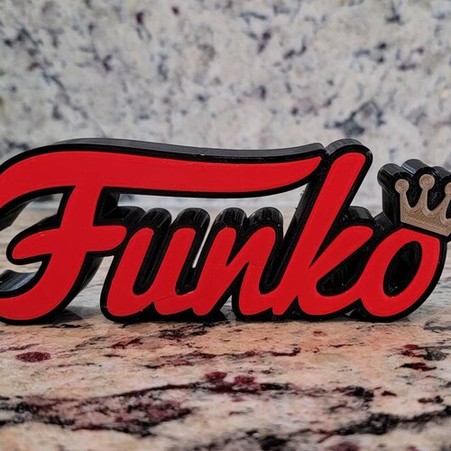 Funko Pop Logo 6.25in 3D Printedvideogame Man Cave Game - Etsy
