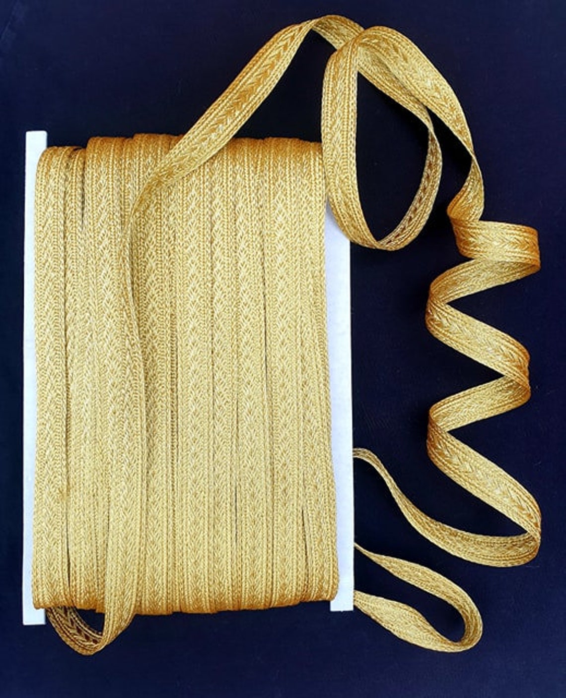 Galon Golden ribbon 20mm wide gold ribbon braid gold | Etsy