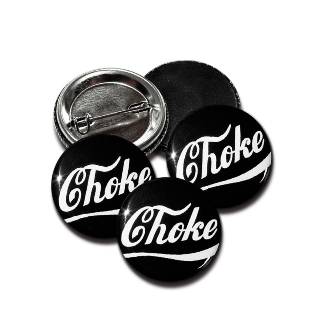 Choke Button Set, 25 Mm 1 Inch With Pin / Magnet - Etsy