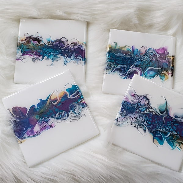 Tile Coasters - Etsy