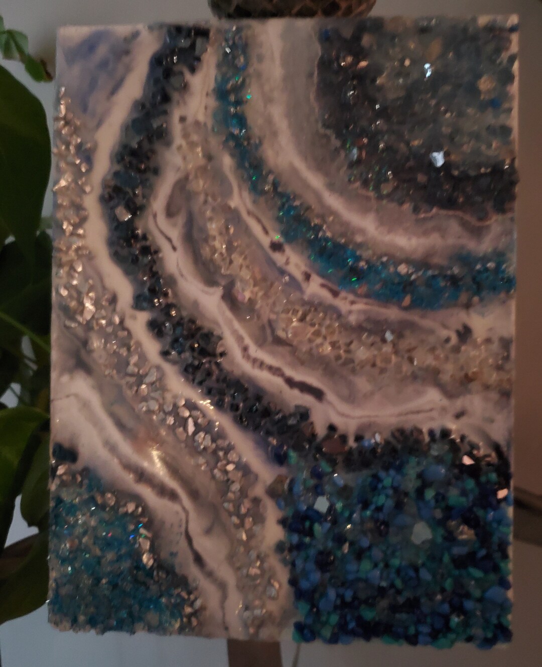 Resin Geode Painting - Etsy