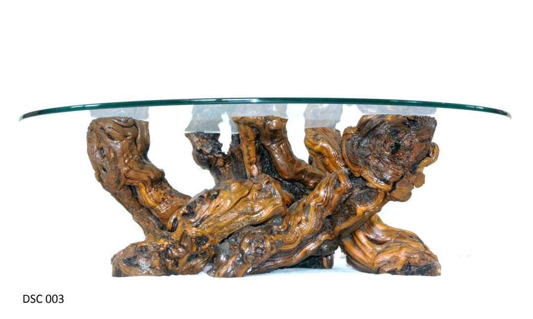 Grapevine Coffee Table - *real Wood!* Made From Retired California ...