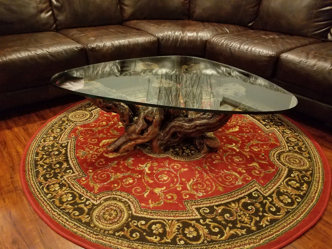 Grapevine Coffee Table- *real Wood!* Made From Retired California ...