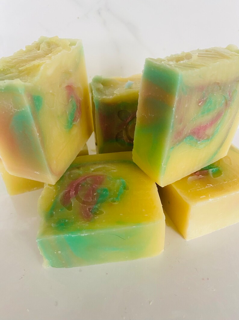 Mango Sherbet Vegan Artisan Soaps. Homemade Handcrafted - Etsy