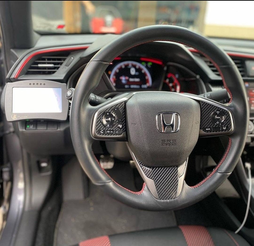 2016-2021 Civic Steering Wheel Overlay Insert Lower Portion. - Etsy