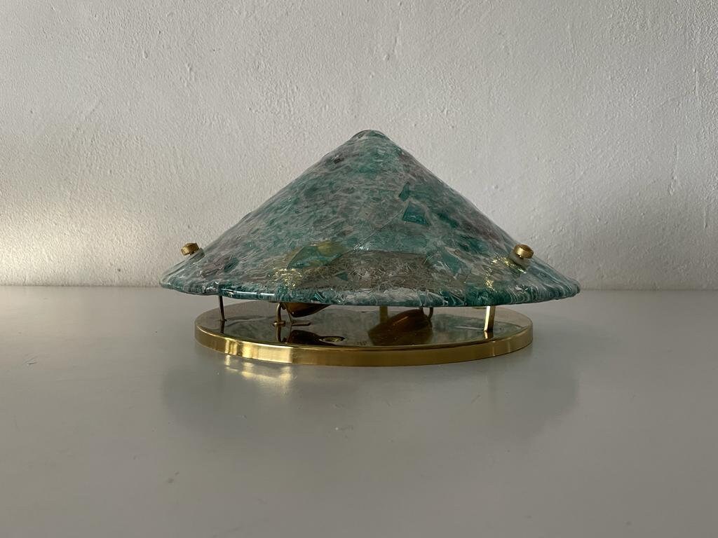 Murano Green Glass Conic Shaped Ceiling Lamp, 1970s, Italy - Etsy