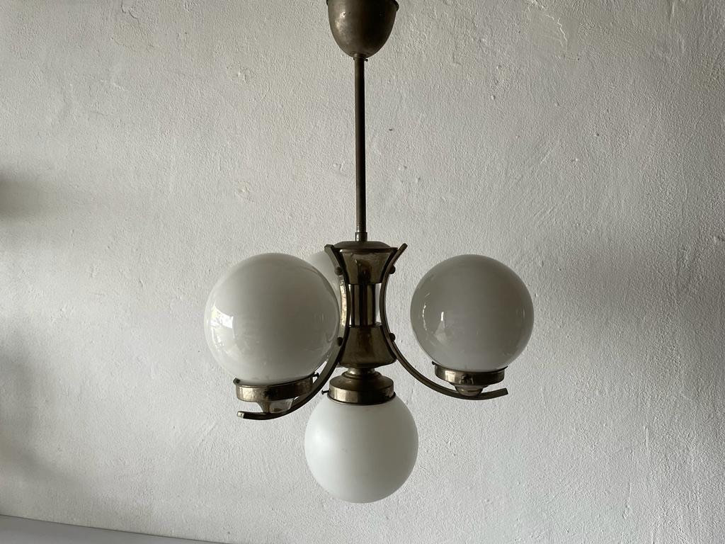 Art Deco Metallic Silver 4 Balls Ceiling Lamp, 1940s, Germany - Etsy