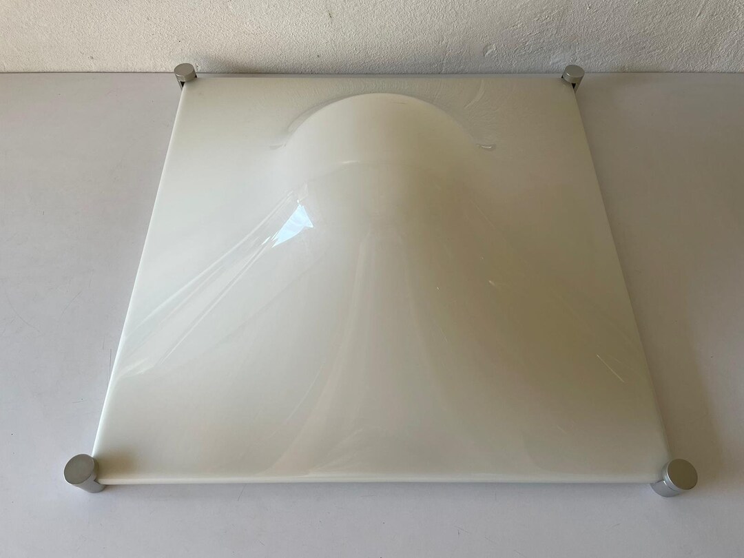 White Plexiglass Bubble Design XXL Size Wall or Ceiling Lamp by Elio ...