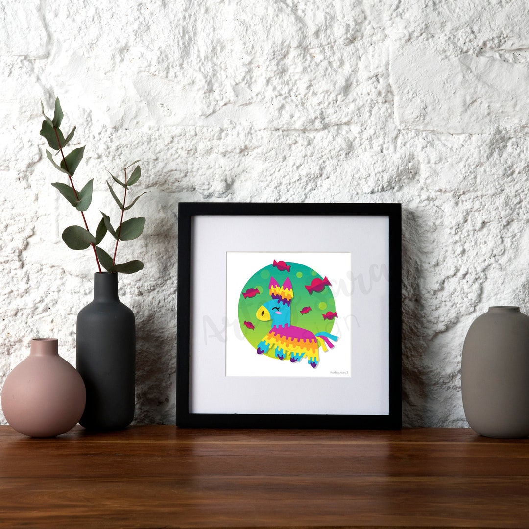 Piñata Print - Etsy
