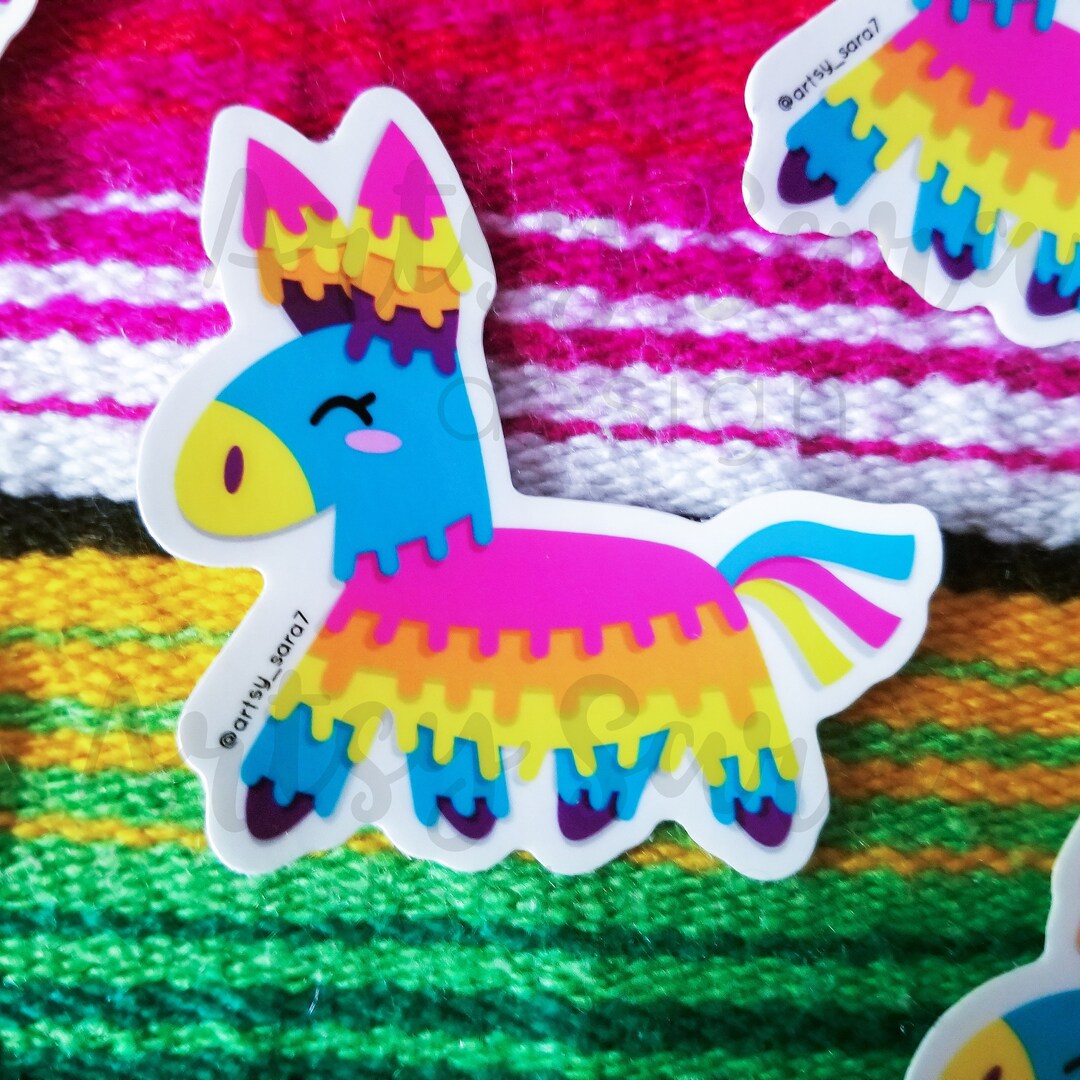 Piñata Sticker - Etsy