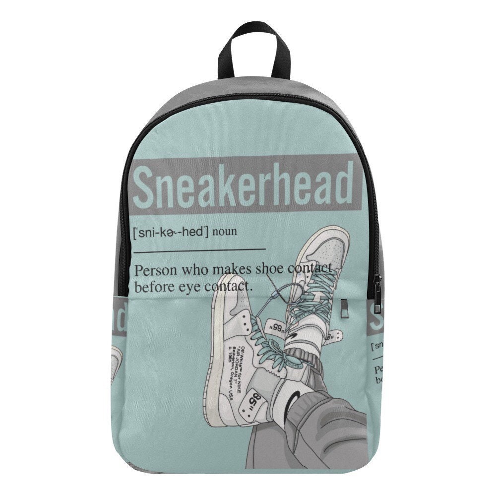 Sneaker Head Definition Backpack - Etsy